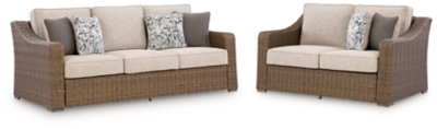 Click here for Revare Beach Outdoor Sofa and Loveseat  Beige prices