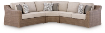 Click here for Revare Beach 3-Piece Outdoor Sectional  Beige prices