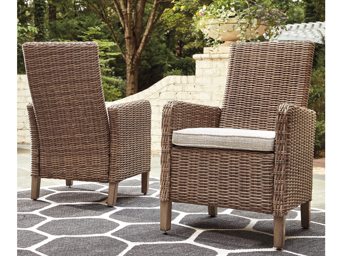 Beachcroft Outdoor Armchair Set of 2 Ashley
