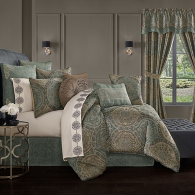 Click here for J. Queen New York Dorset King 4 Piece Comforter Se... prices