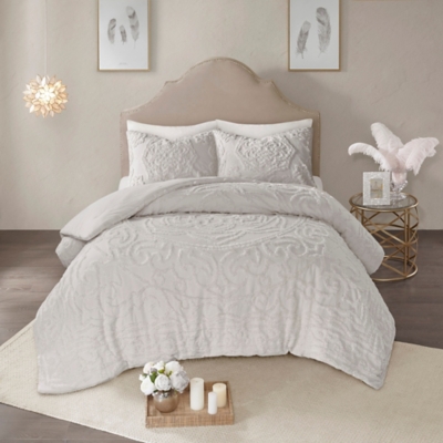 Click here for Cecily 3-Piece Tufted Cotton Chenille Medallion Ki... prices