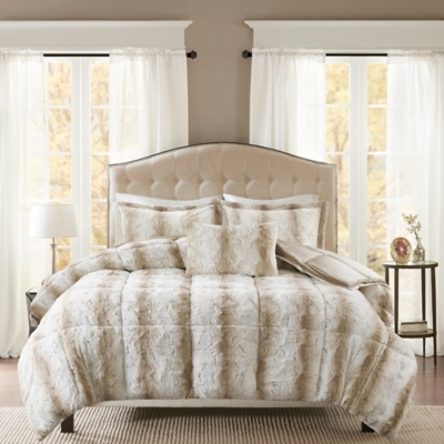 Click here for Marselle 4 Piece Full/Queen Comforter Set  Sand prices