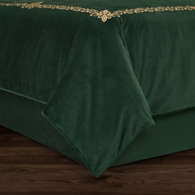 Click here for J. Queen New York Noelle Evergreen King Bedskirt prices