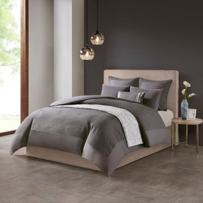 Click here for Hanae Full/Queen Blend Yarn Dyed 3 Piece Comforter... prices