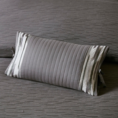 Click here for Hanae 12x20 Embroidered Oblong Decorative Pillow... prices