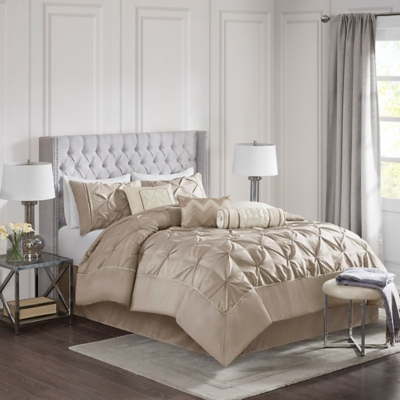 Click here for Laurel California King 7 Piece Tufted Comforter Se... prices