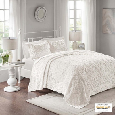 Click here for Sabrina King/California King 3 Piece Tufted Chenil... prices