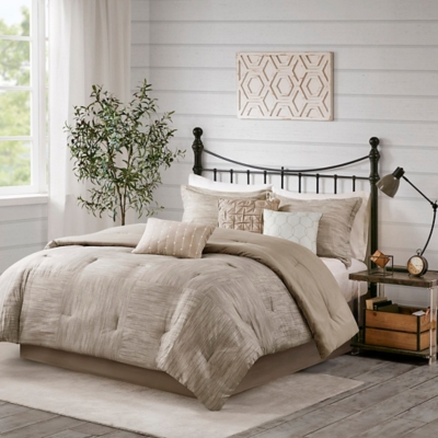 Click here for Walter King 7 Piece Printed Seersucker Comforter S... prices