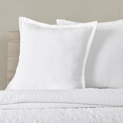 Click here for J. Queen Naturals Brentwood Euro Sham  White prices