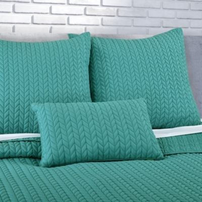 Click here for J. Queen Bold Cayman Quilted Boudoir Decorative Th... prices