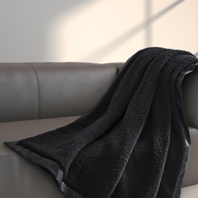 Click here for J. Queen Modern Varick Throw  Black prices