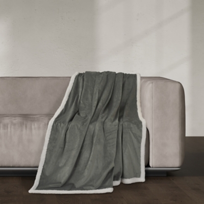 Click here for J. Queen New York Townsend Throw  Charcoal prices