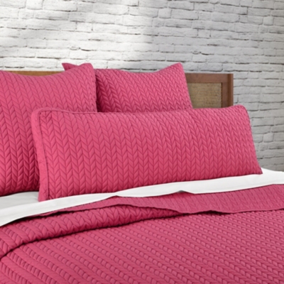 Click here for J. Queen Bold Cayman Quilted Bolster Decorative Th... prices
