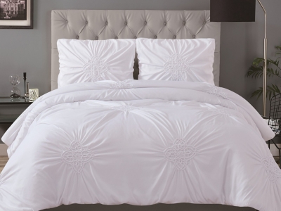 Click here for Christian Siriano NY Georgia 3 Piece Full/Queen Du... prices