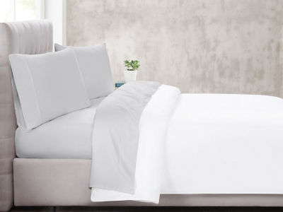 Click here for Christian Siriano NY 4 Piece Queen Sheet Set  Gray prices