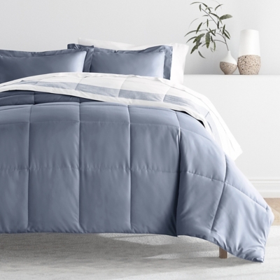 Click here for iEnjoy Home Fog Stitched Twin/Twin XL Comforter Se... prices
