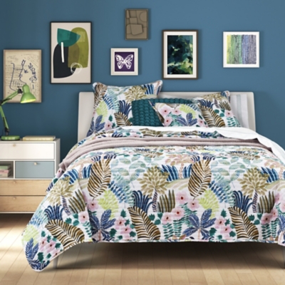 Click here for J. Queen Bold Rainforest Twin/Twin XL 2 Piece Quil... prices