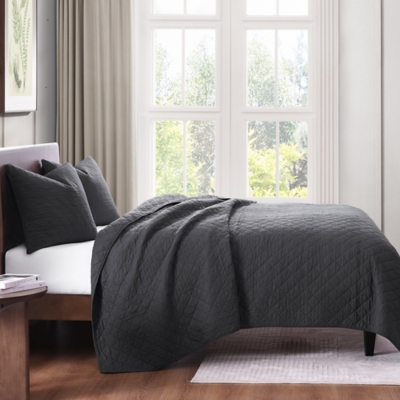 Click here for Indigo Hill 3-Piece King Comfort Quilt Set  Charco... prices