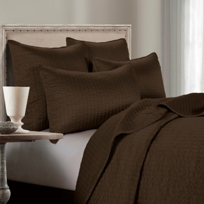 Click here for Indigo Hill Satin Channel 3-Piece King Quilt Set... prices