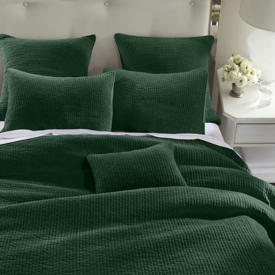 Click here for HiEnd Accents Stonewashed King Velvet Quilt  Emera... prices