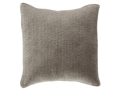 Click here for Ashley Luxe Quilted Cotton Euro Sham  Taupe prices