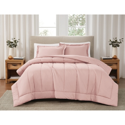 Click here for Brooklyn Loom 2-Piece Twin Comforter Set  Blush prices