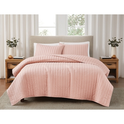 Click here for Brooklyn Loom 2-Piece Twin Quilt Set  Blush prices