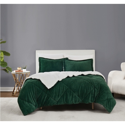 Click here for Brooklyn Loom Corduroy Plush 3-Piece Full/Queen Co... prices
