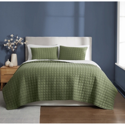 Click here for Brooklyn Loom Essential 3-Piece King Quilt Set  Gr... prices