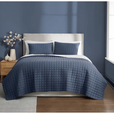 Click here for Brooklyn Loom Essential 3-Piece King Quilt Set  Bl... prices