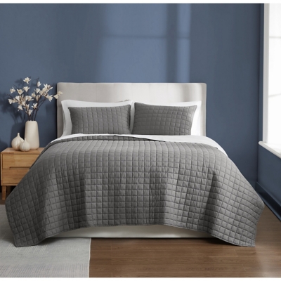Click here for Brooklyn Loom Essential 2-Piece Twin Quilt Set  Gr... prices