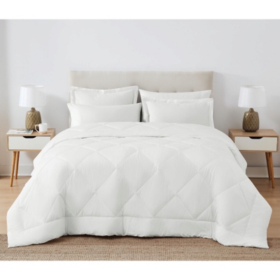 Click here for Cannon 200 Thread 3-Piece King Comforter Set  Whit... prices