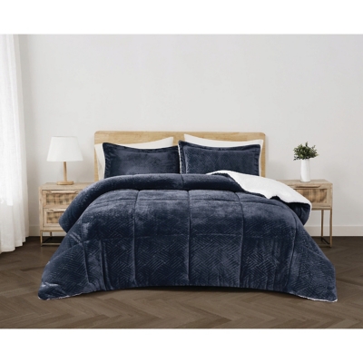Click here for Cannon Carved 2-Piece Twin XL Comforter Set  Blue prices