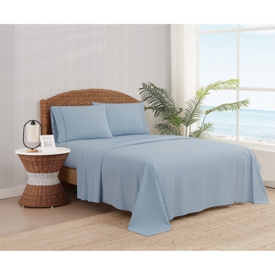 Click here for Oceanfront Resort 3-Piece Queen Sheet Set  Light B... prices