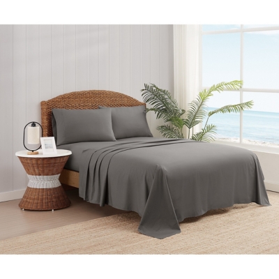 Click here for Oceanfront Resort 3-Piece Queen Sheet Set  Gray prices