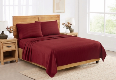 Click here for Royal Velvet Signature 5-Piece Split King Sheet Se... prices