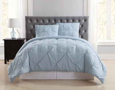 Click here for Truly Soft Pleated 3-Piece Full/Queen Comforter Se... prices