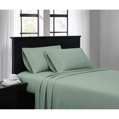 Click here for Truly Soft 2-Piece Twin XL Sheet Set  Green prices