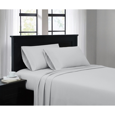 Click here for Truly Soft 3-Piece Full Sheet Set  Light Gray prices