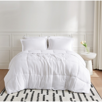 Click here for Truly Soft Solid 3-Piece Full/Queen Comforter Set... prices