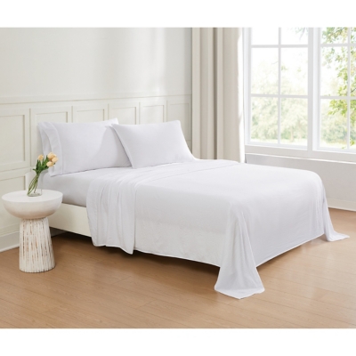 Click here for Truly Soft Solid 3-Piece King Sheet Set  White prices