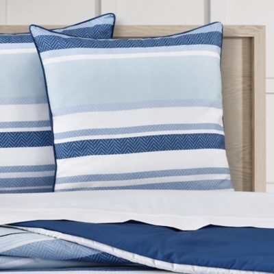 Click here for Royal Court Carson Euro Sham  Blue prices