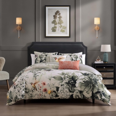 Click here for Bebejan® Vintage Bloom 5 Piece Queen Reversible Co... prices