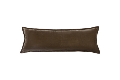 Click here for Ashley Luxe Plush Lumbar Pillow  Green Ochre prices