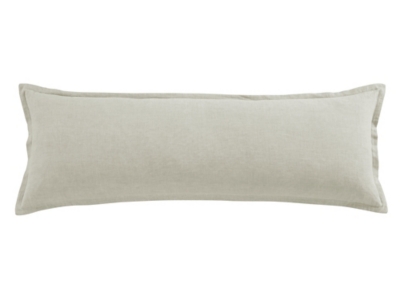 Click here for Ashley Luxe French Flax Linen Lumbar Pillow  Natur... prices