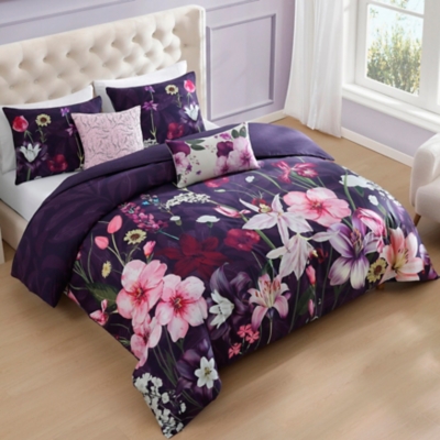 Click here for Bebejan® Morning Glory 5-Piece King Comforter Set... prices