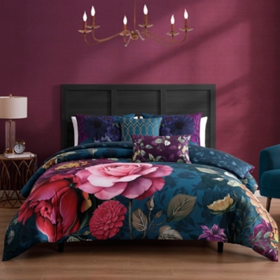 Click here for Bebejan® Vibrant Flora 5-Piece King Comforter Set... prices