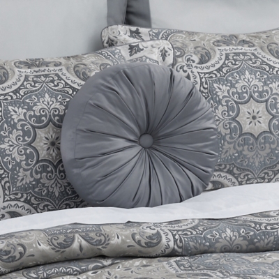 Click here for Royal Court Lisbon Round Decorative Throw Pillow... prices