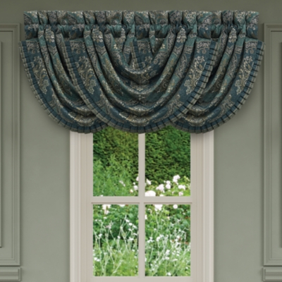 Click here for J. Queen New York Nancy Waterfall Valance  Teal prices