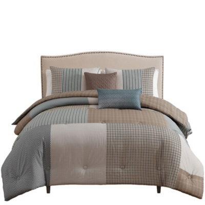 Click here for Bebejan Tranquil 5 Piece King Comforter Set  Blue prices